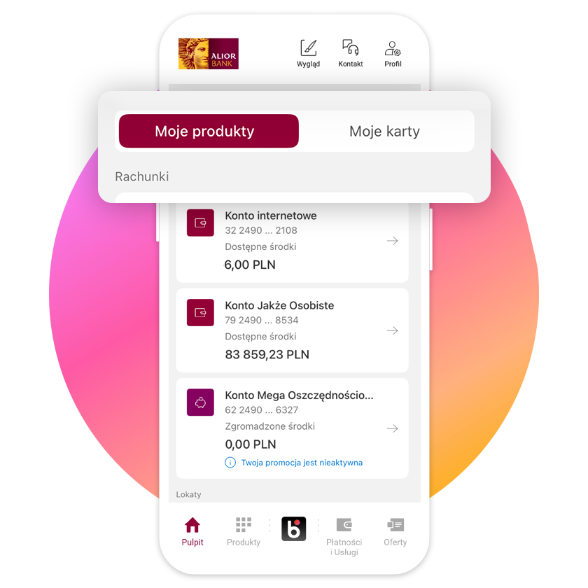 Aplikacja mobilna Alior Mobile - Alior Bank