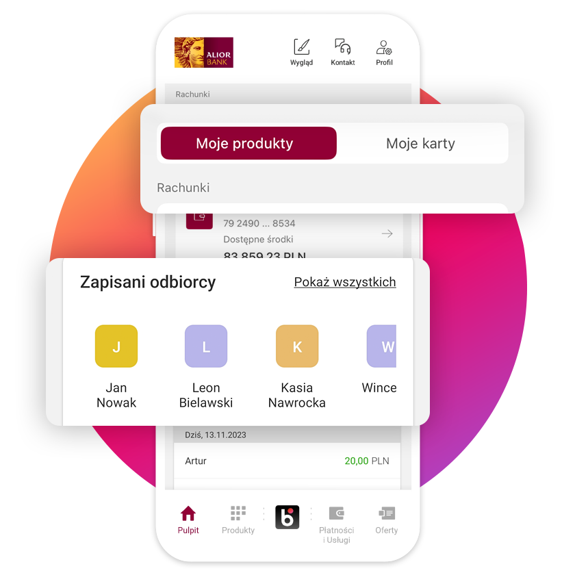 Aplikacja mobilna Alior Mobile - Alior Bank